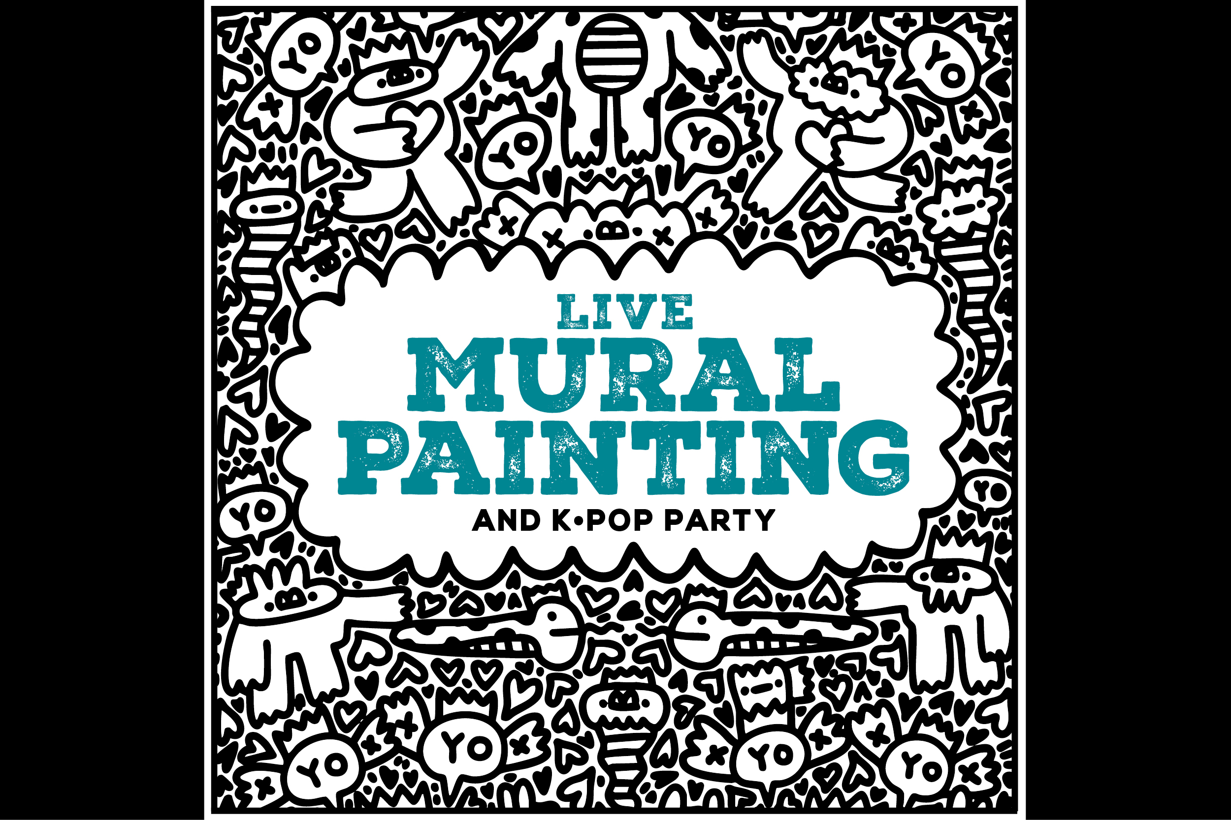 Live Mural Painting K-POP Party | Year of the Snake | The Shops at Skyview